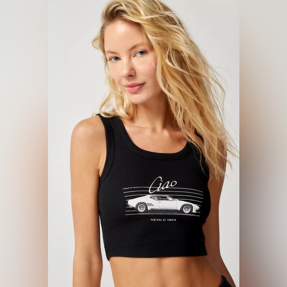 Urban Outfitters | Tops | Nwt Ciao Ribbed Tank Top By Urban Outfitters ...
